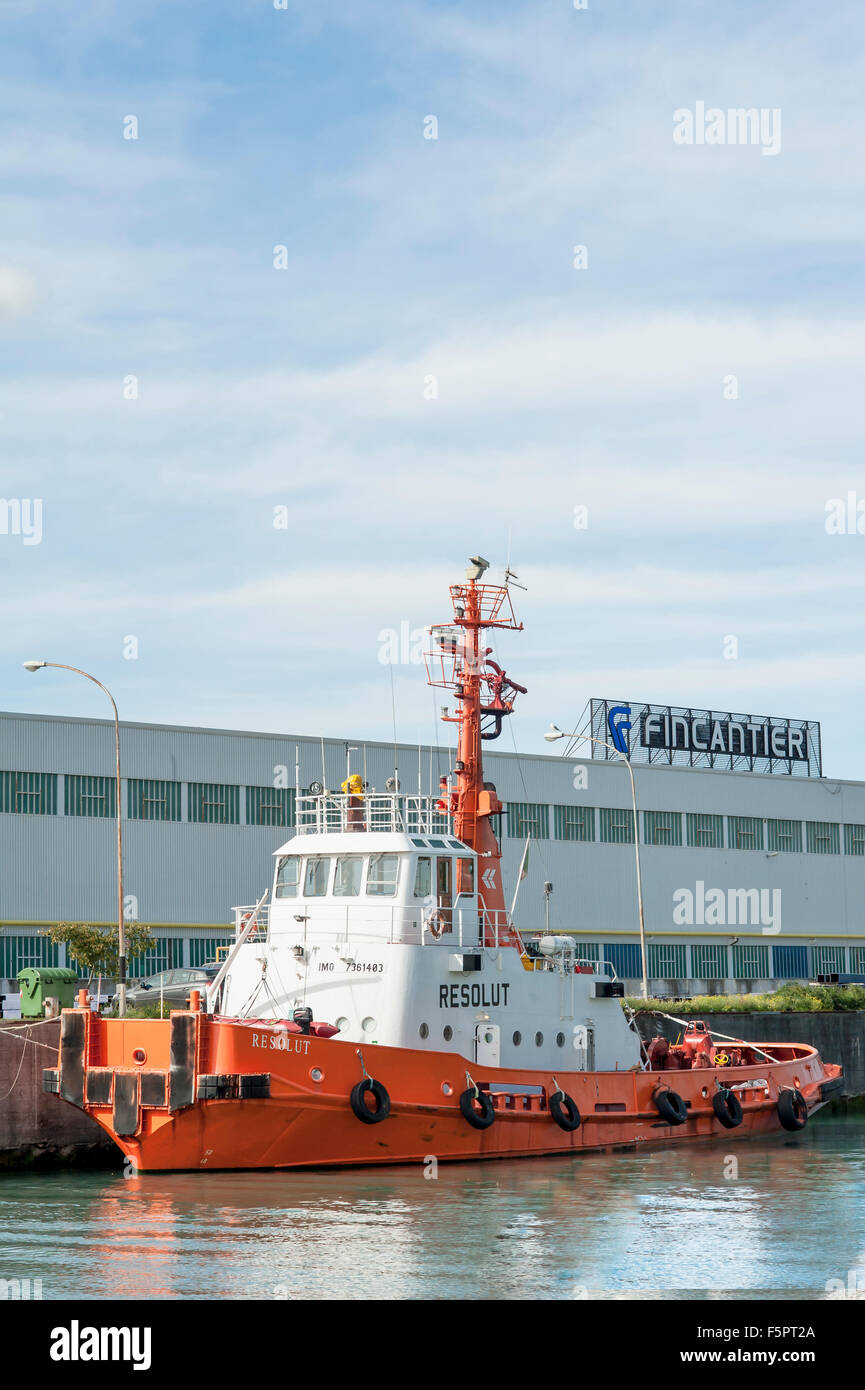 Fincantieri monfalcone shipyard hi-res stock photography and images - Alamy