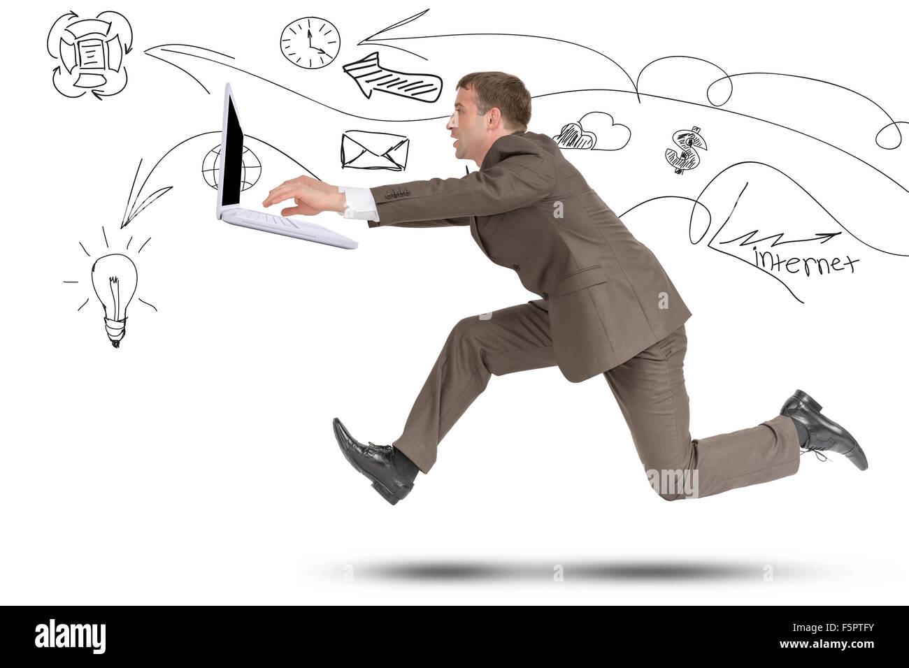 Hands keyboard suit hi-res stock photography and images - Alamy