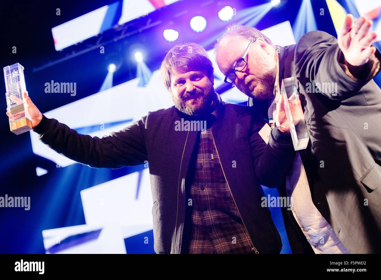 Luebeck, Germany. 7th Nov, 2015. Icelandic director Dagur Kari ...