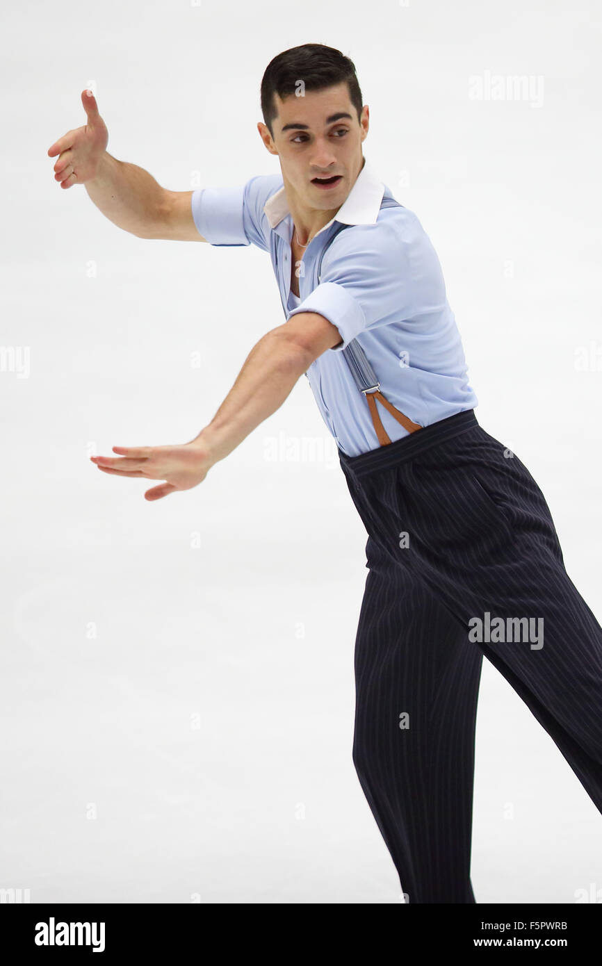 Beijing, China. 7th Nov, 2015. Javier Fernandez (ESP) Figure Skating ...