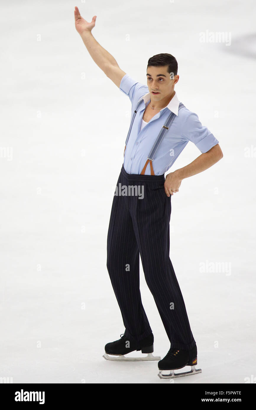 Beijing, China. 7th Nov, 2015. Javier Fernandez (ESP) Figure Skating ...