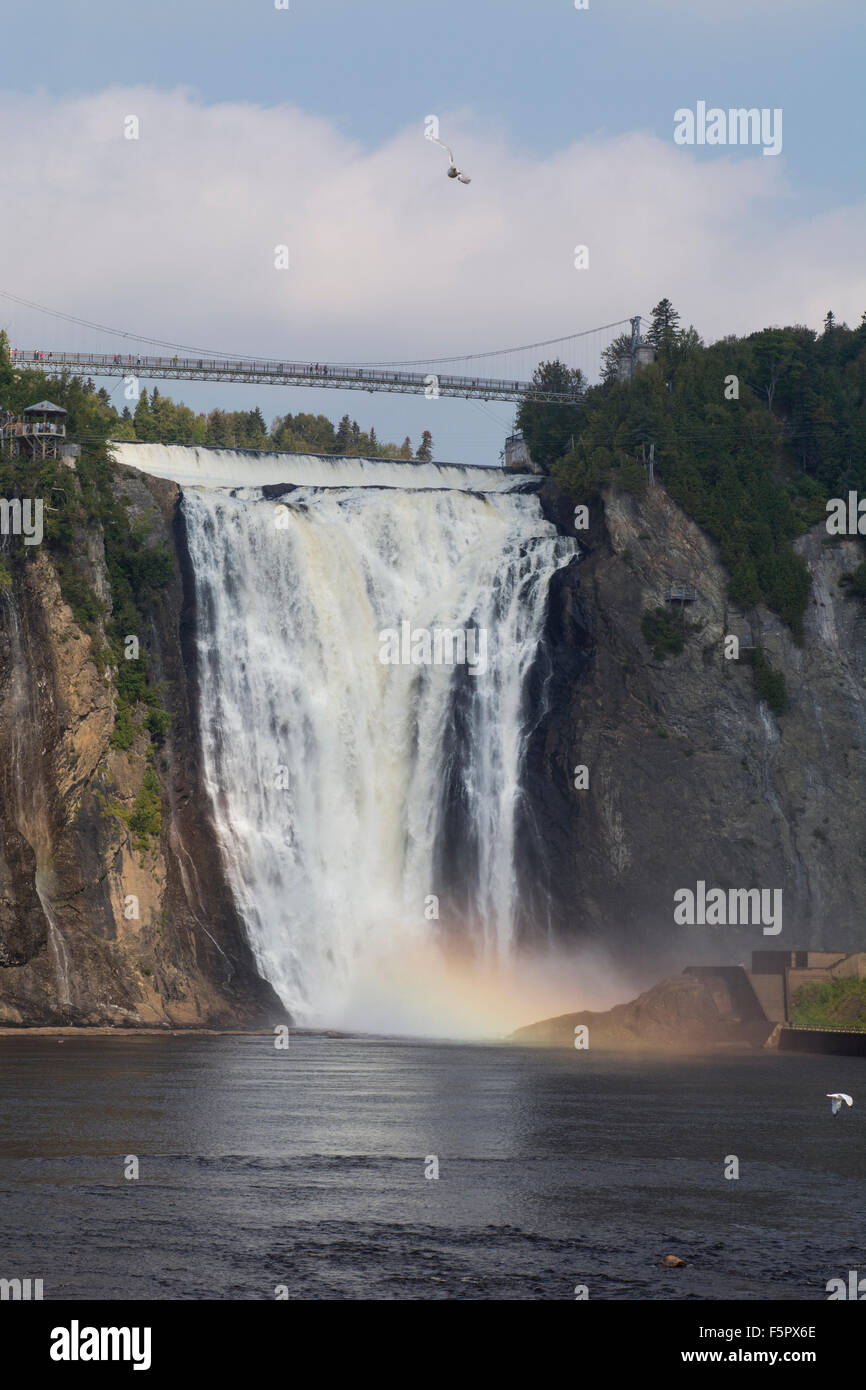 Canada, Quebec, Quebec City, Montmorency Falls Stock Photo - Alamy