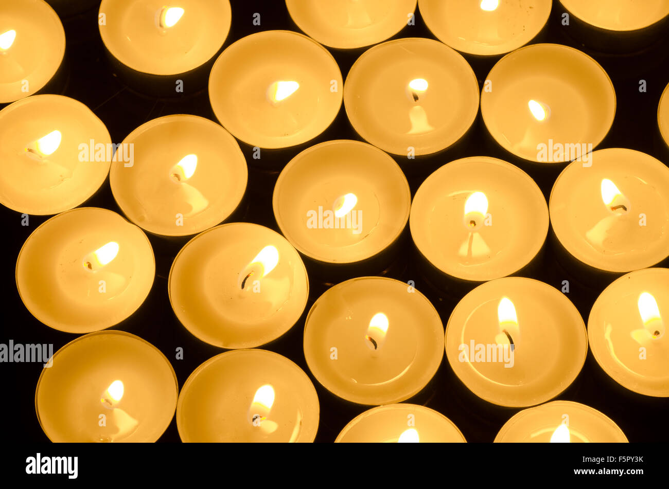 Candle above darkness light hi-res stock photography and images - Alamy