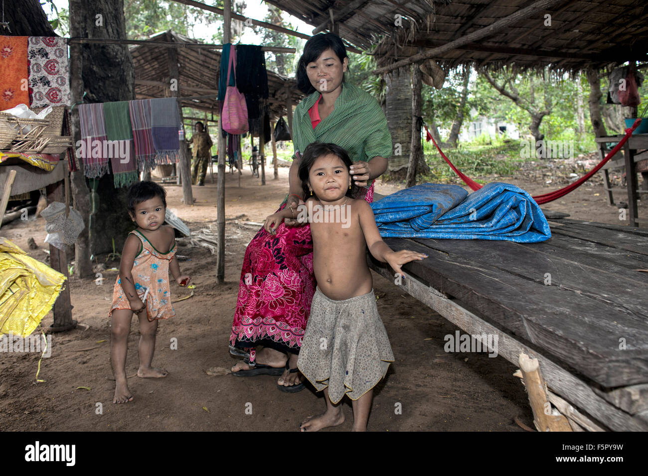 Cambodia rural people family hi-res stock photography and images - Alamy