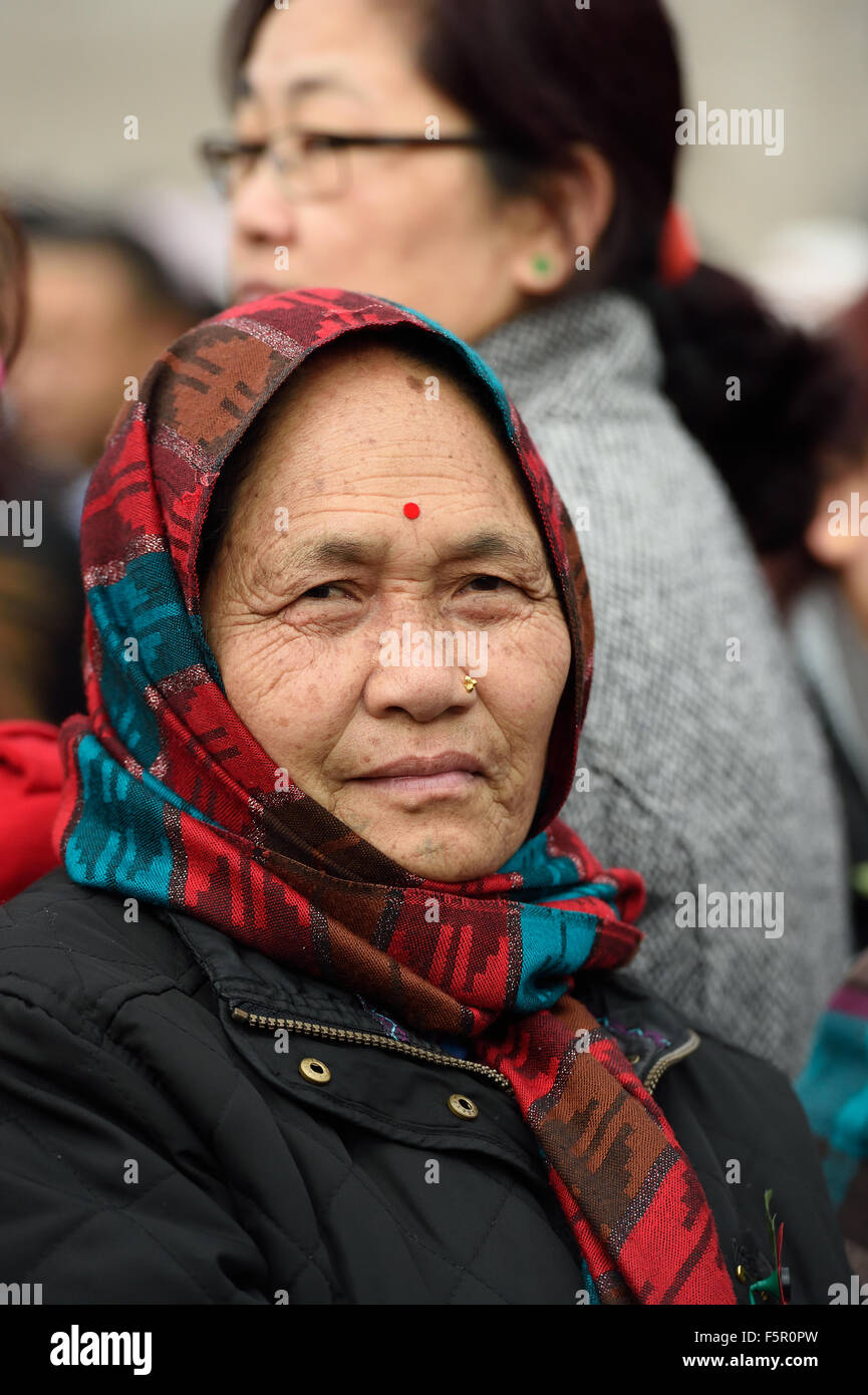 Remembrance Day Parade at the Cenotaph Town Centre Swindon 2015 Stock ...