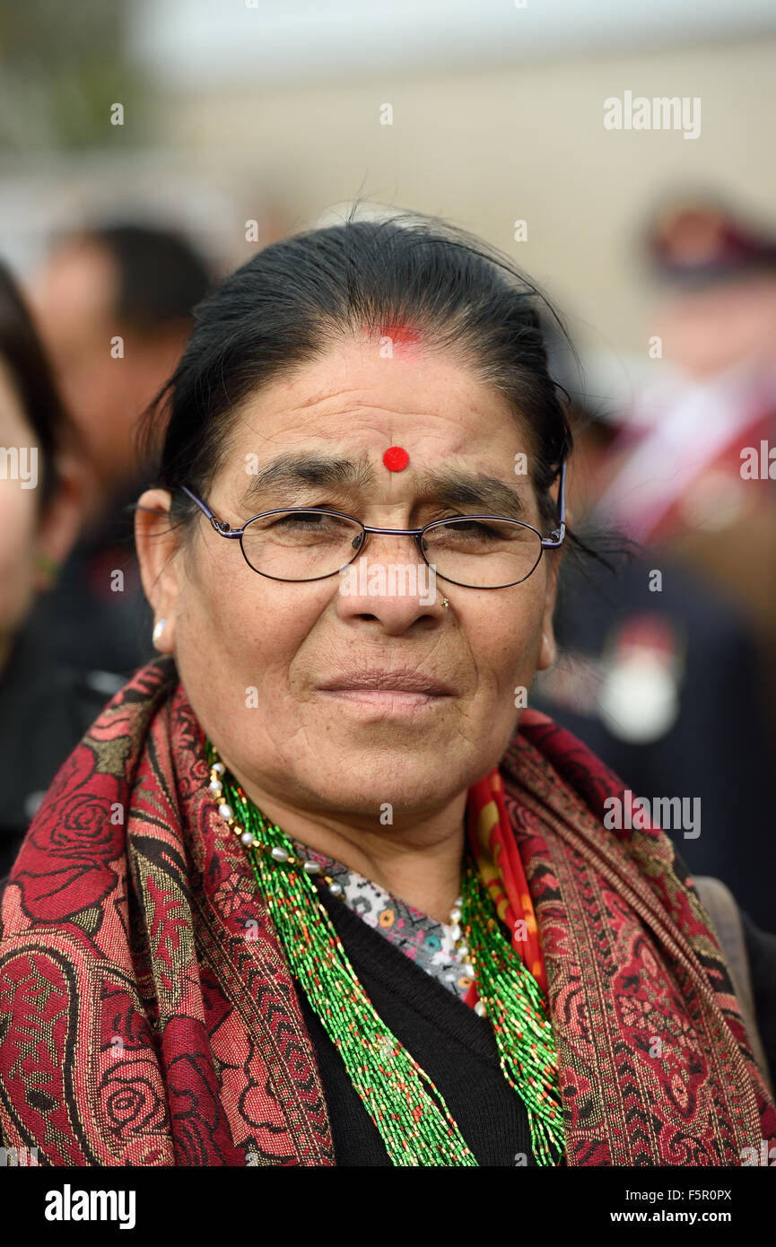 Remembrance Day Parade at the Cenotaph Town Centre Swindon 2015 Stock ...