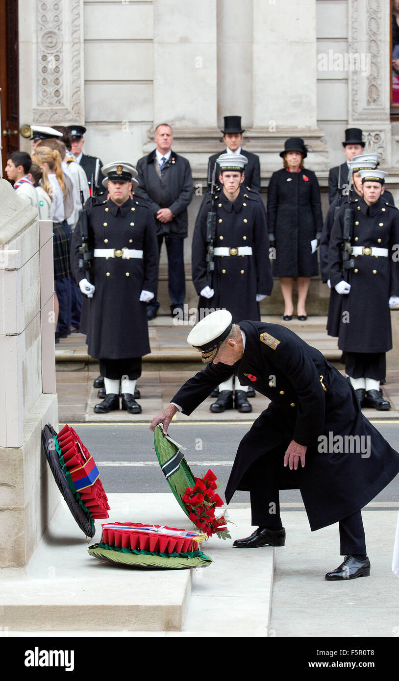 London, Britain. 08th Nov, 2015. Prince Philip, Duke of Edinburgh ...