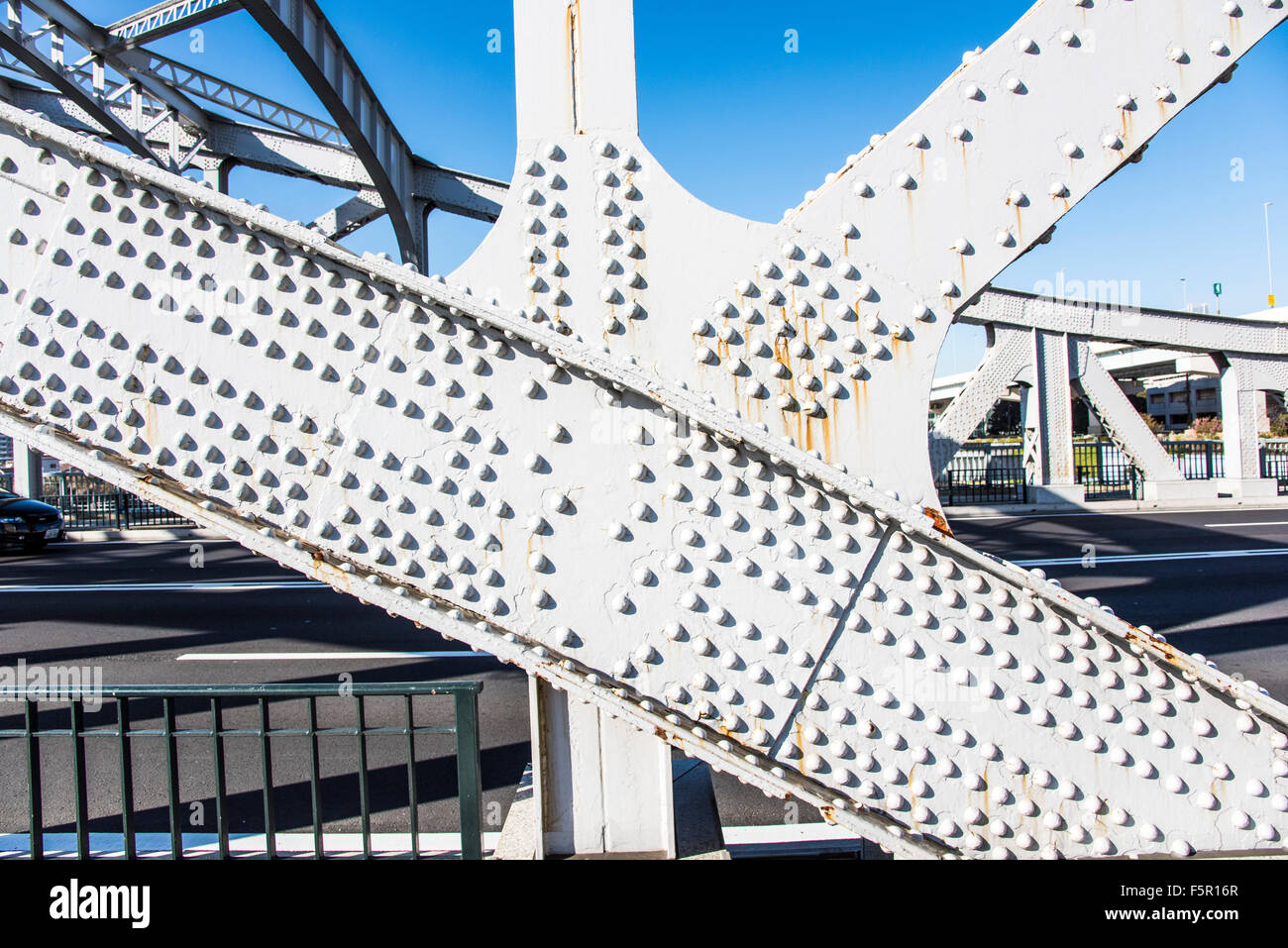 Shirahigebashi bridge,Sumida river,Tokyo,Japan Stock Photo - Alamy