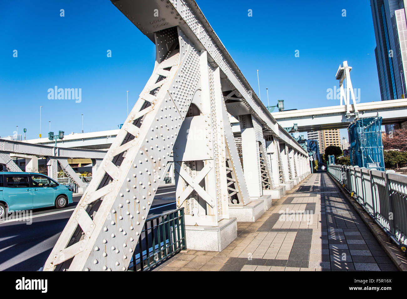 Shirahigebashi bridge,Sumida river,Tokyo,Japan Stock Photo - Alamy