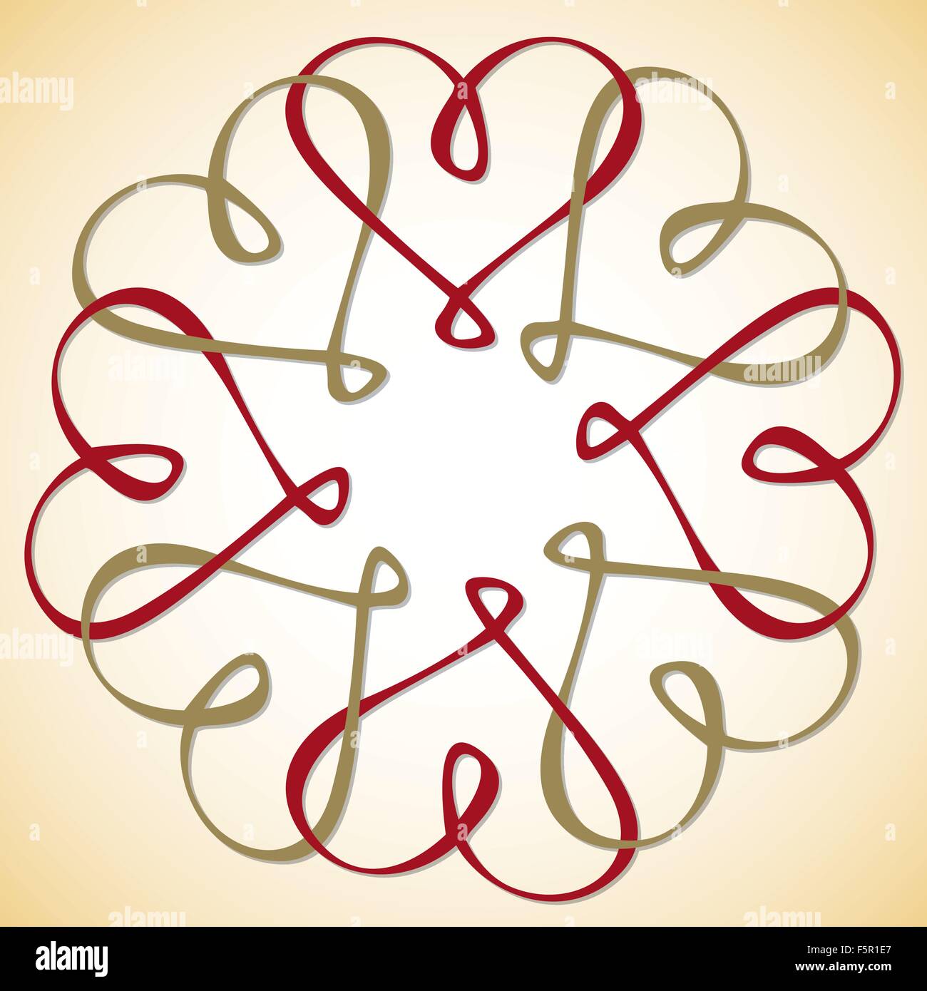 Interlinked vector vectors hi-res stock photography and images - Alamy