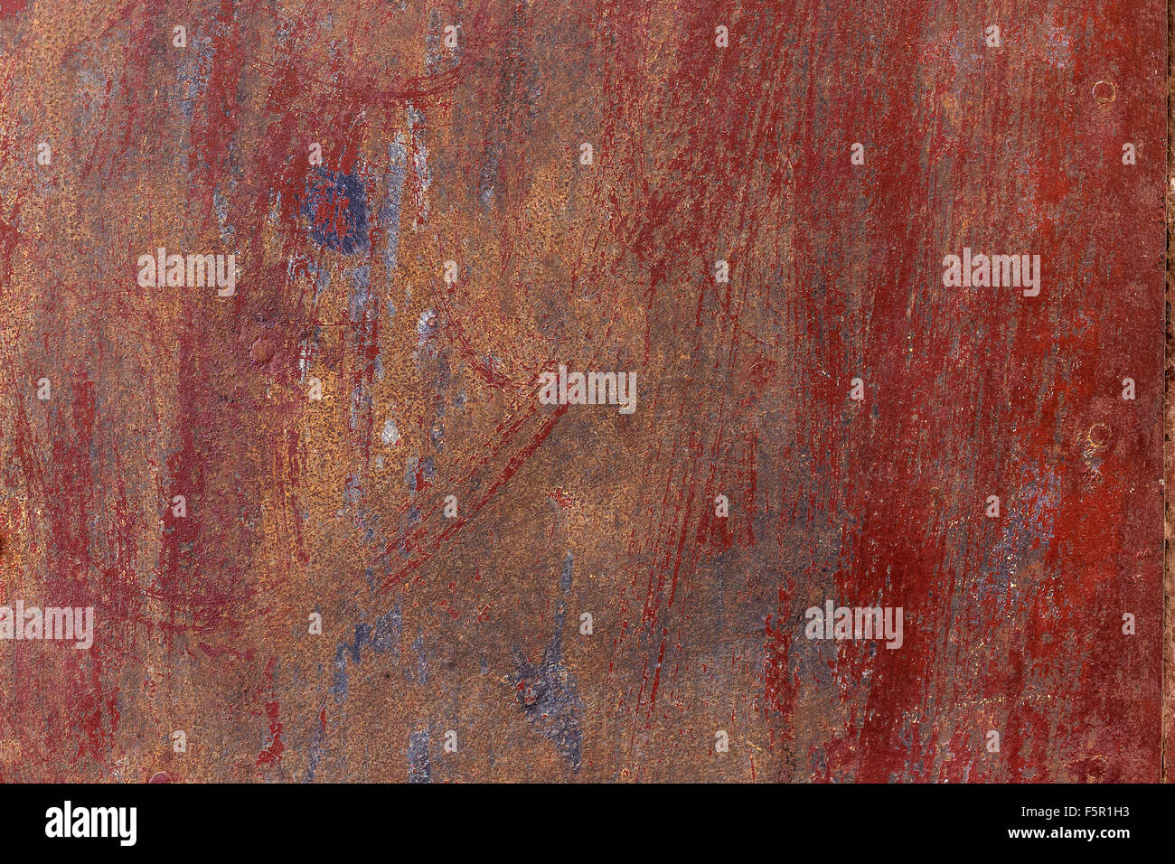 Cracked painted old metal texture Stock Photo - Alamy