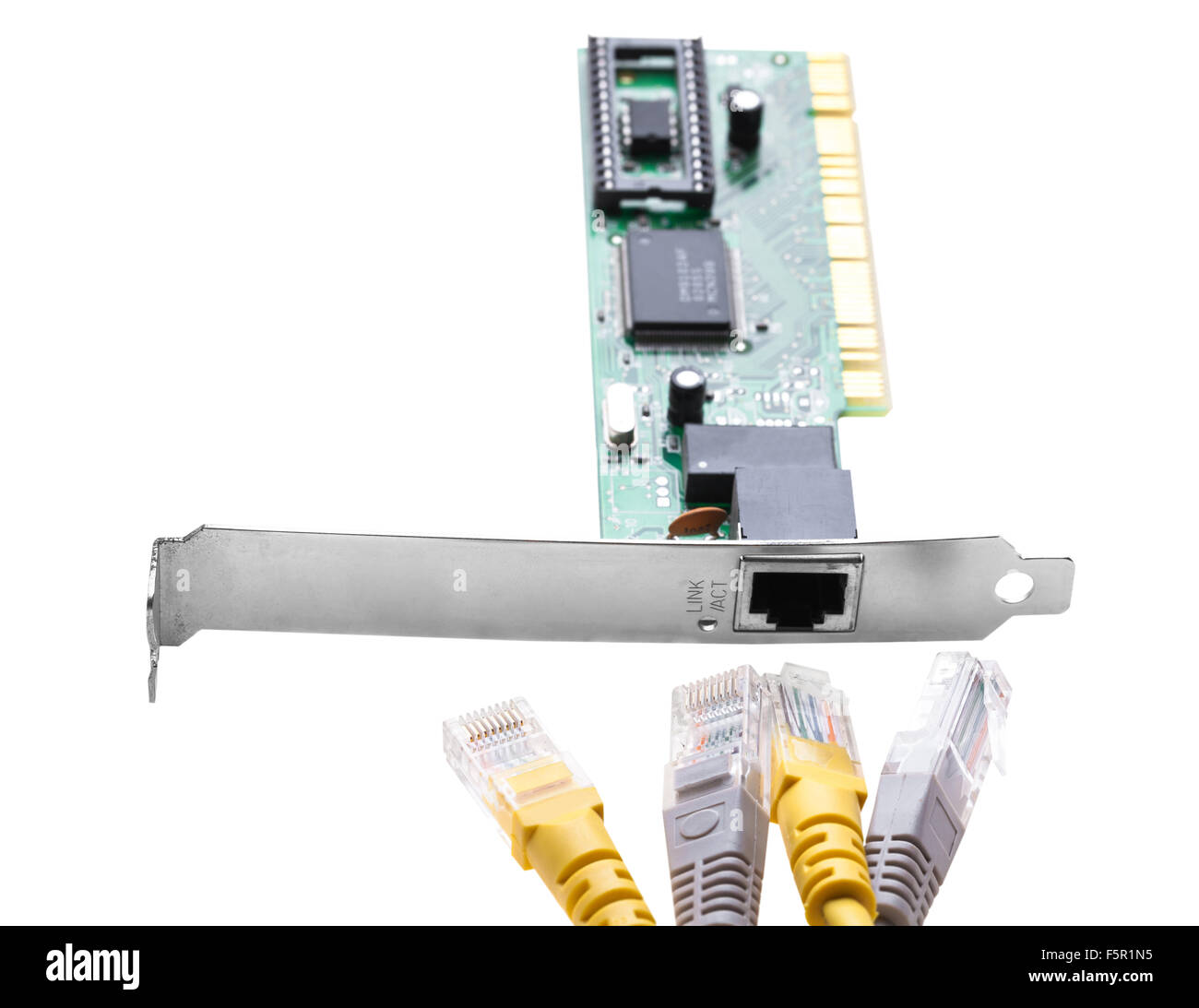 switch with wires closeup on a white background Stock Photo - Alamy