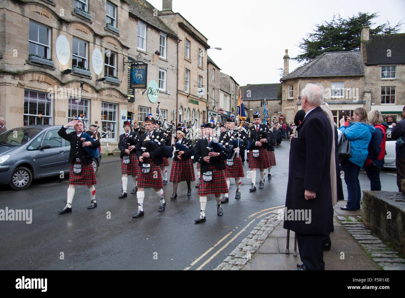 Band marching on remembrance sunday hi-res stock photography and images ...