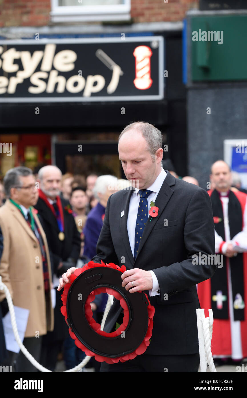 Robert Buckland MP and Justin Tomlinson MP attend the Swindon ...