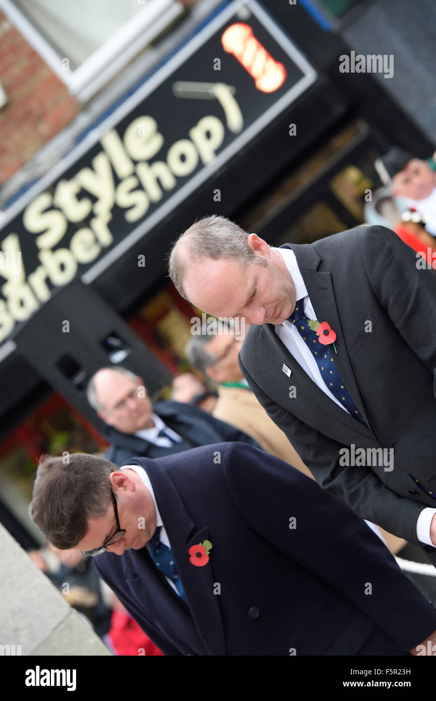 Robert Buckland MP and Justin Tomlinson MP attend the Swindon ...