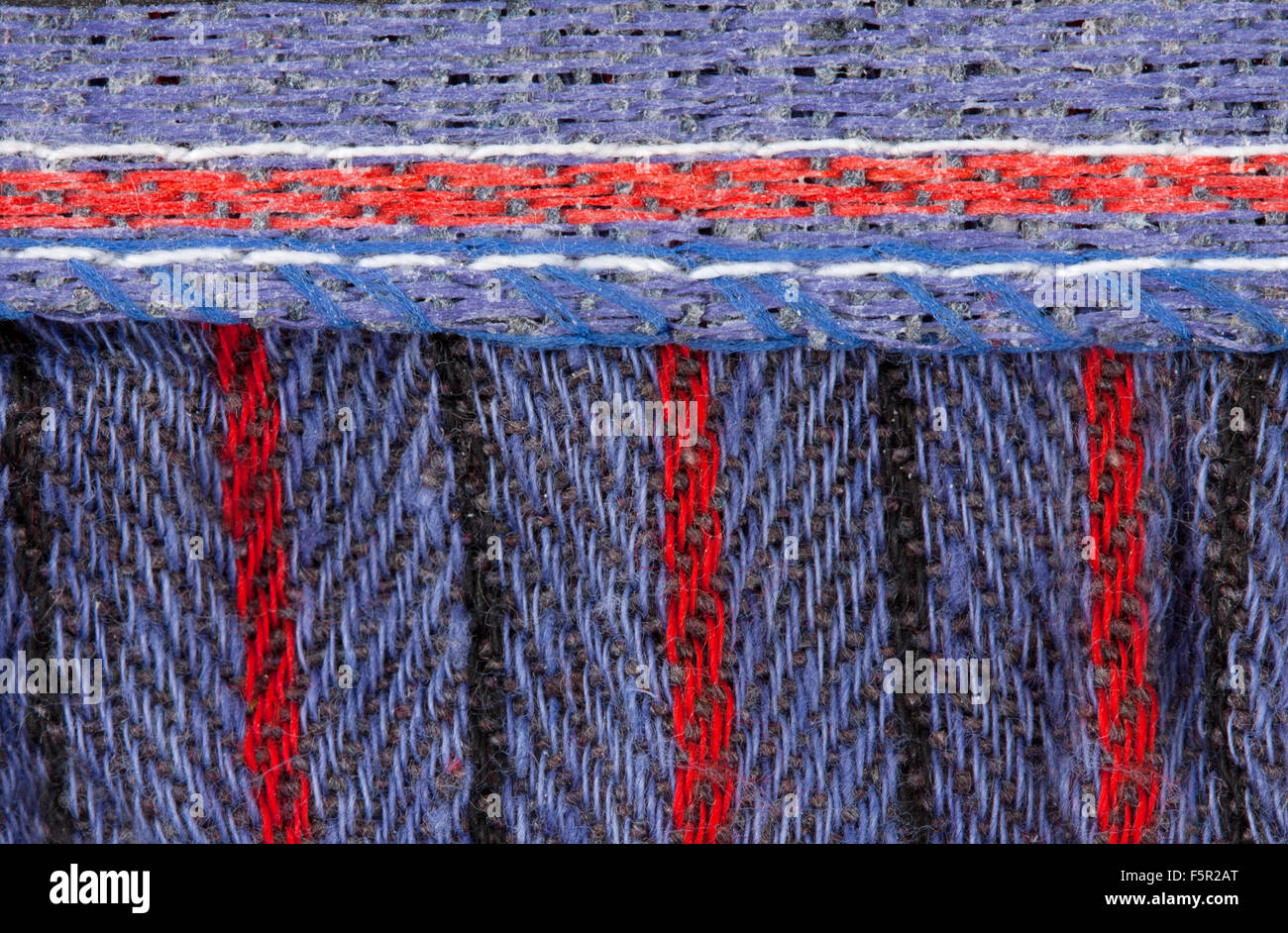 Blue textile surface. Use for background or texture Stock Photo - Alamy
