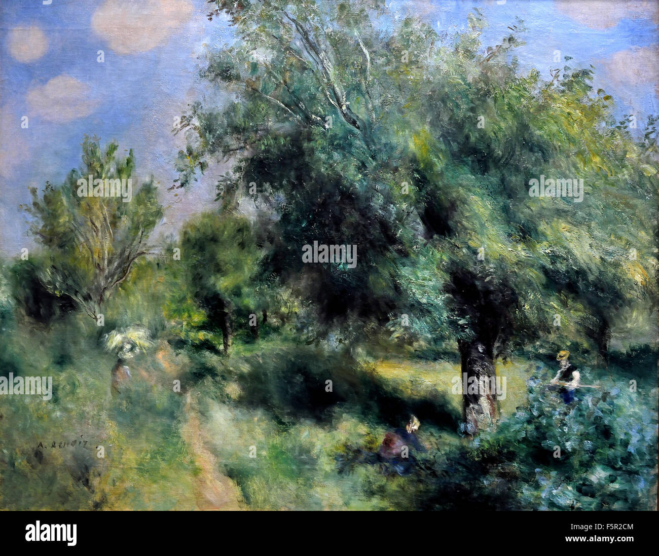 Le poirier d'Angleterre - The pear England 1873 Pierre Auguste Renoir ...
