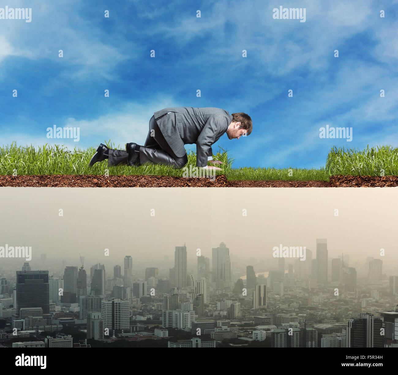 Grow underground hi-res stock photography and images - Alamy