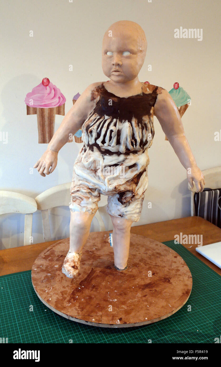 Birmingham, UK. 30th Oct, 2015. HANDOUT - A handout shows a life-sized ...