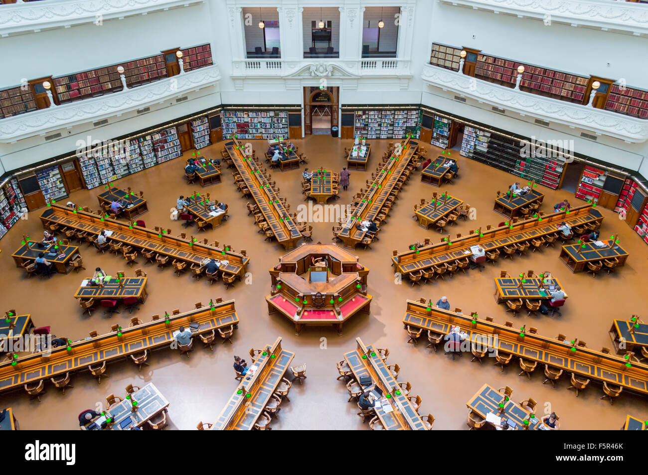 Victoria State Library Melbourne Australia Stock Photo - Alamy