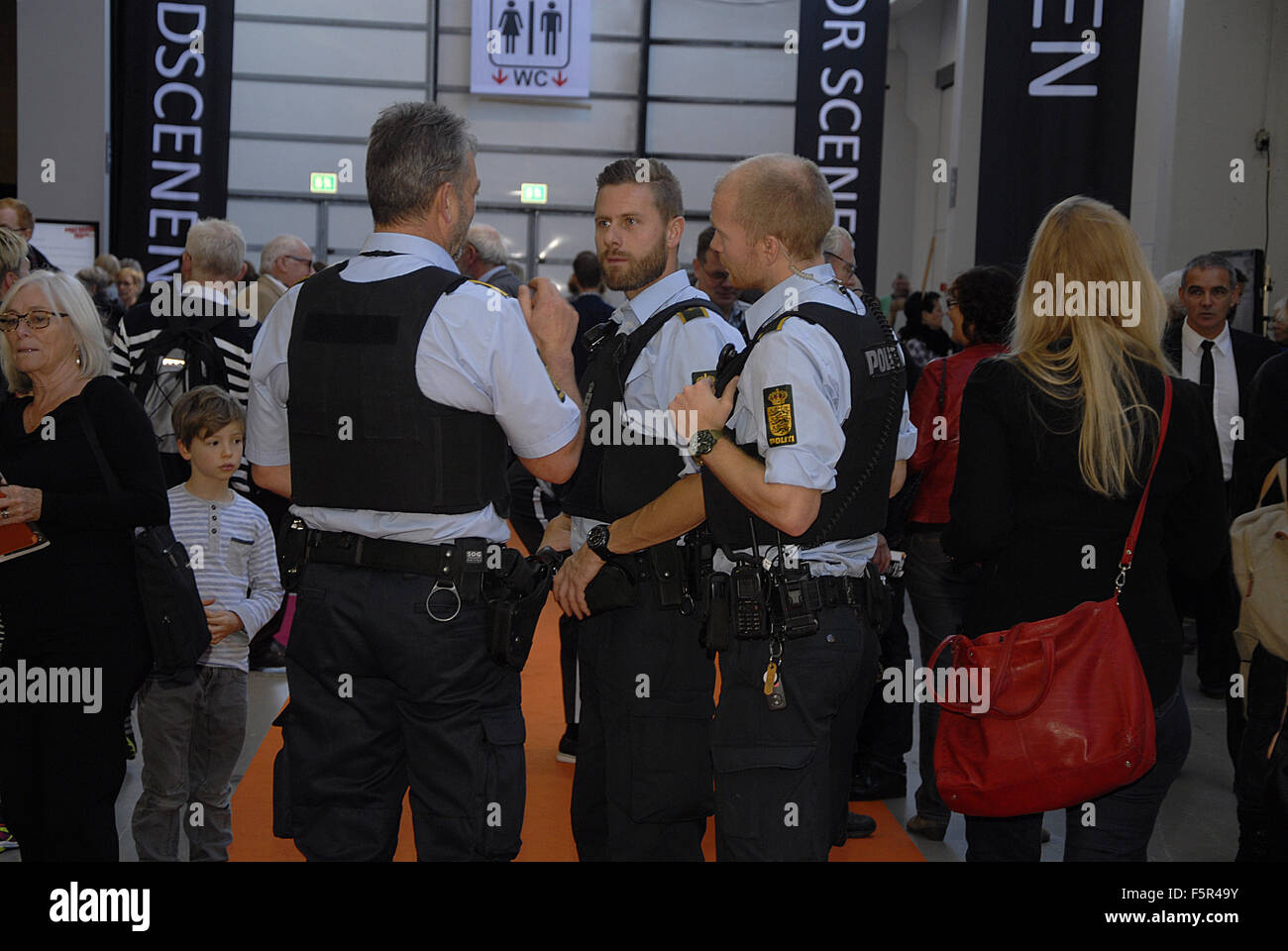 Copenhagen, Denmark. 8th November, 2015. Danish Special police force ...