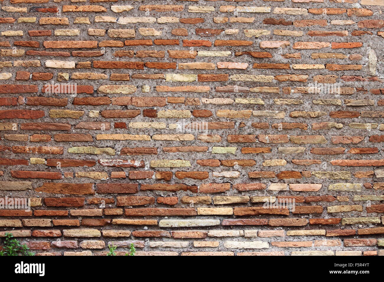 Ancient roman red brick pattern hi-res stock photography and images - Alamy