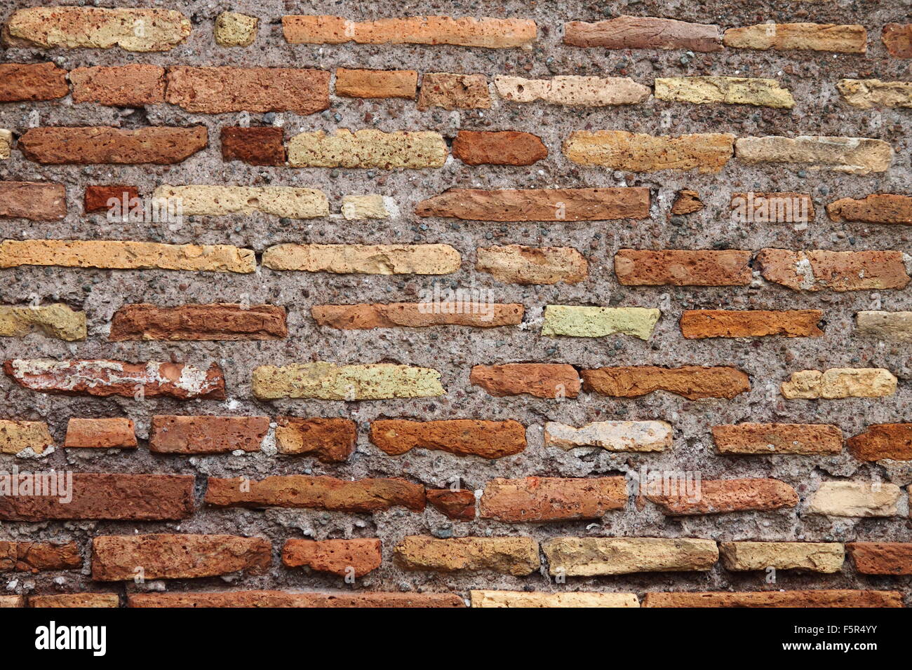Roman red brick pattern hi-res stock photography and images - Alamy