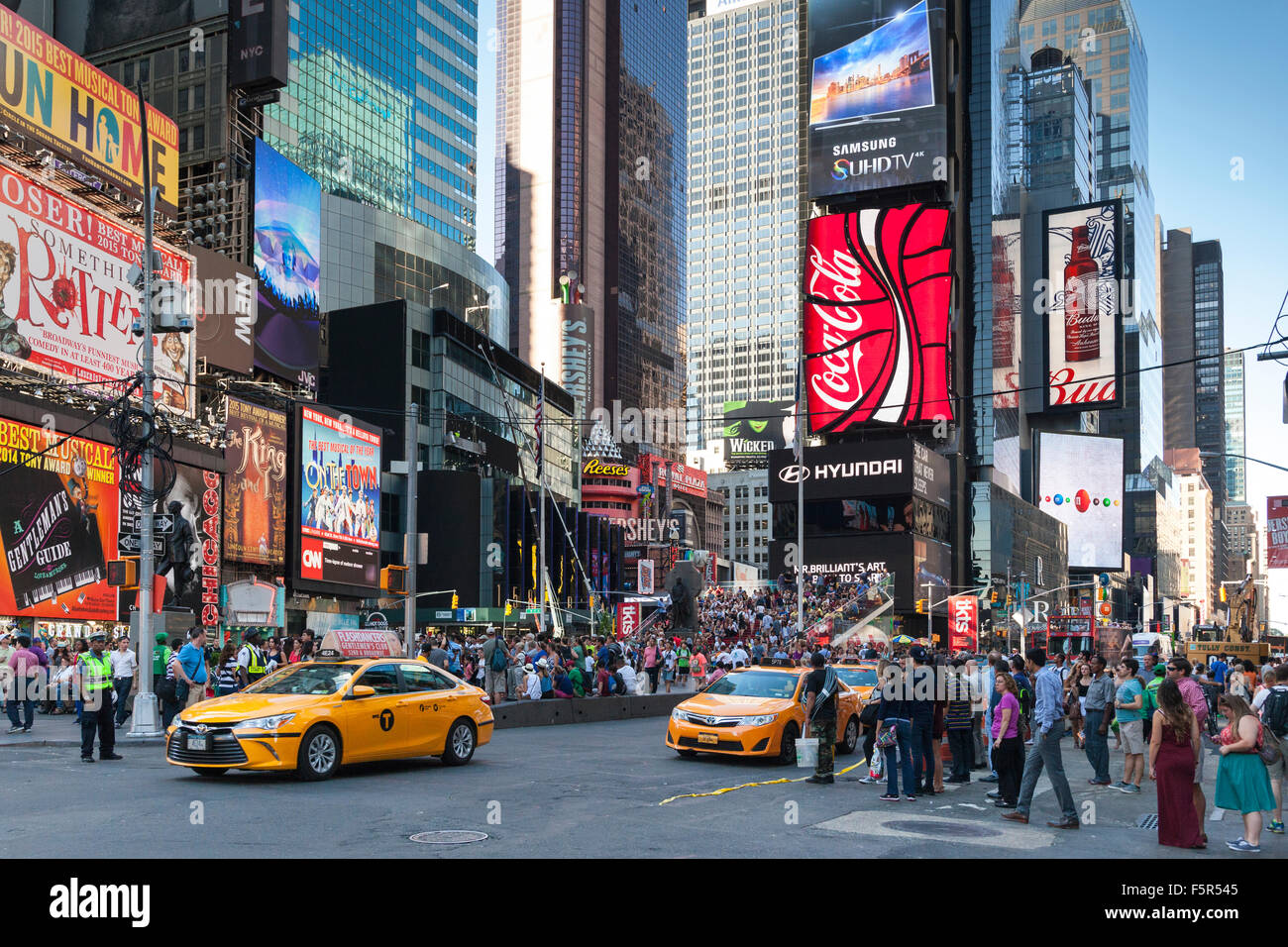 Times Square, midtown Manhattan, New York, USA Stock Photo - Alamy