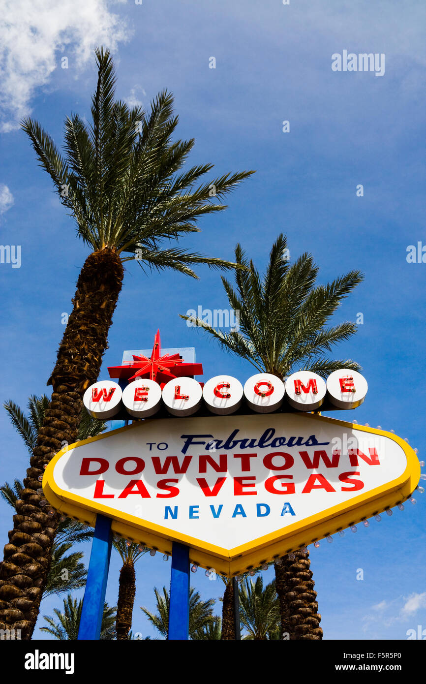 Downtown las vegas sign hi-res stock photography and images - Alamy