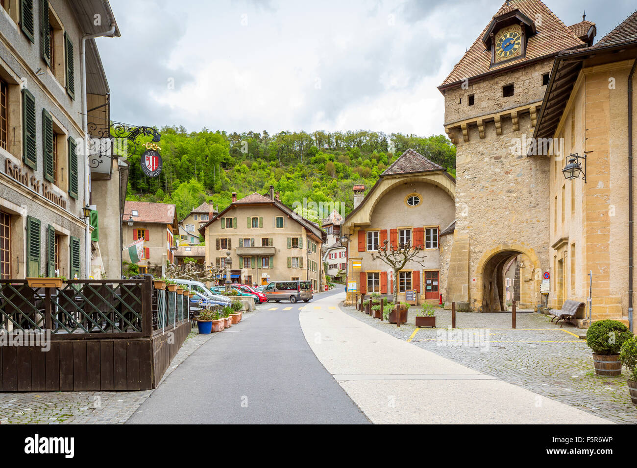 Romainmôtier, Orbe, Canton de Vaud, Switzerland, Europe Stock Photo - Alamy