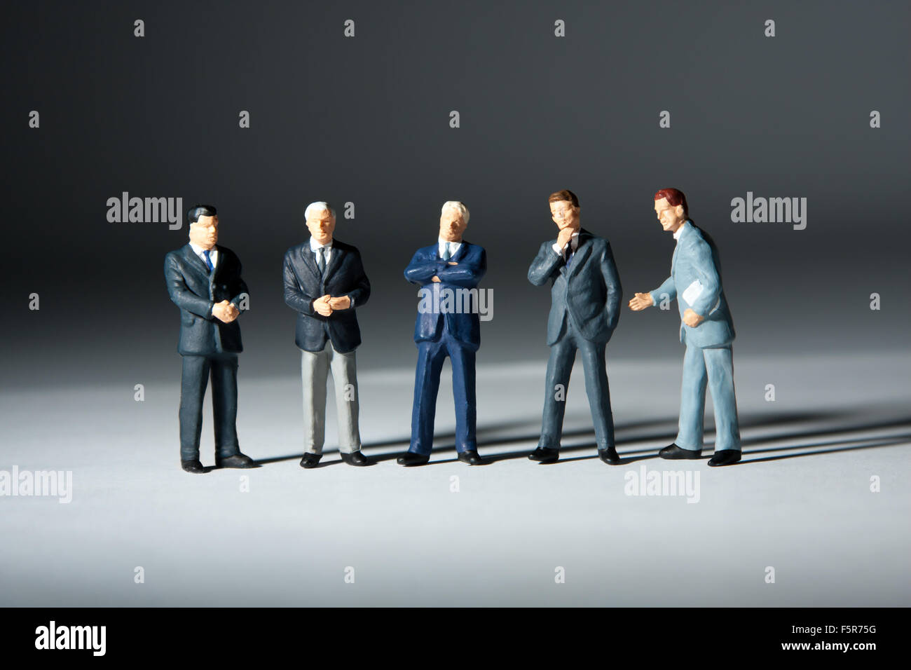 Miniature people office figurines hi-res stock photography and images ...