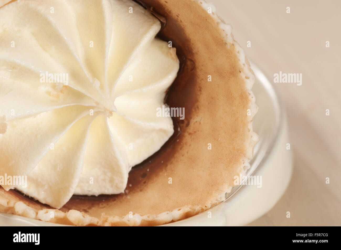 Ice-cream wafer cone with chocolate, closeup Stock Photo - Alamy
