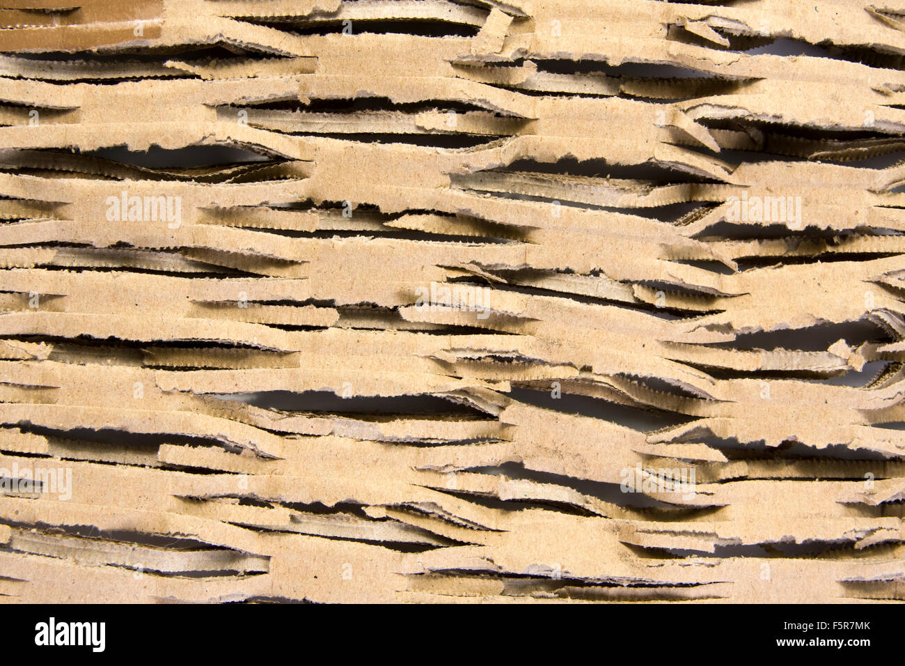 cutted cardboard background closeup Stock Photo - Alamy