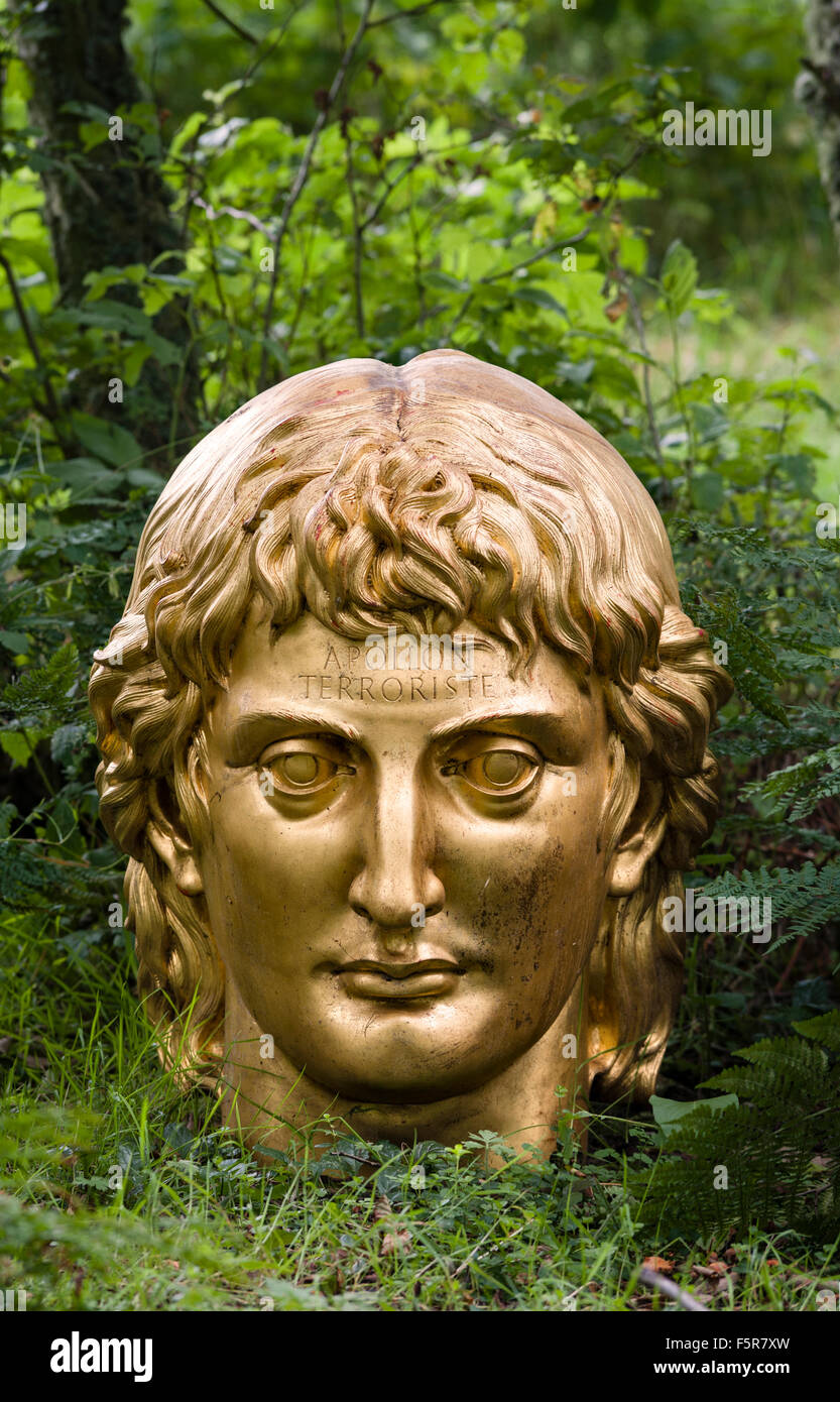 Little Sparta, Scotland. The garden created by the artist Ian Hamilton ...