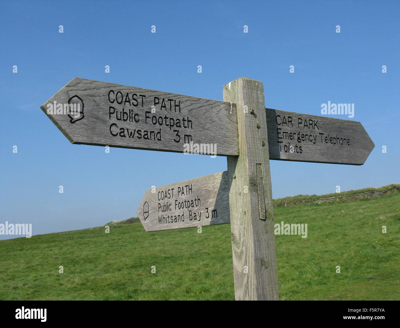 South west coast path sign hi-res stock photography and images - Alamy