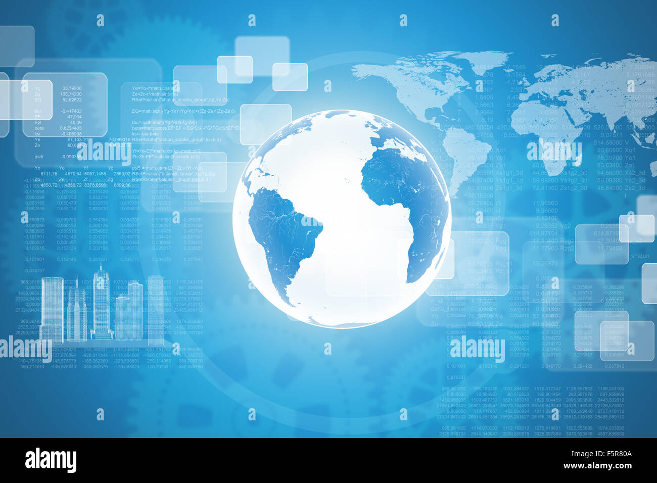 Abstract background with earth Stock Photo - Alamy