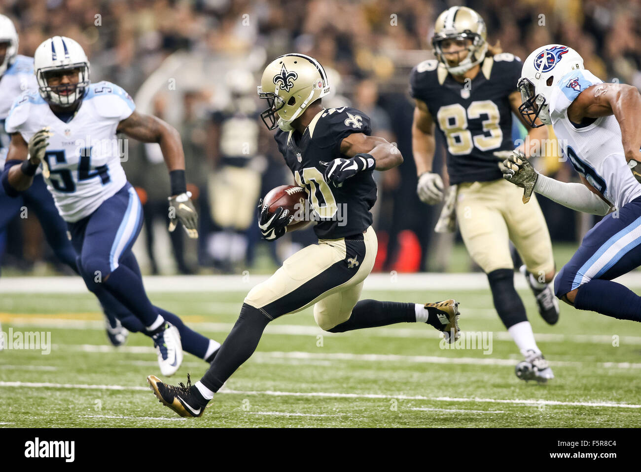 New Orleans, Los Angeles, USA. 8th November, 2015. New Orleans Saints ...