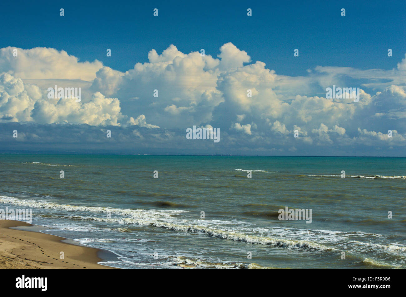 the beach of Metaponto (Basilicata - Italy Stock Photo - Alamy