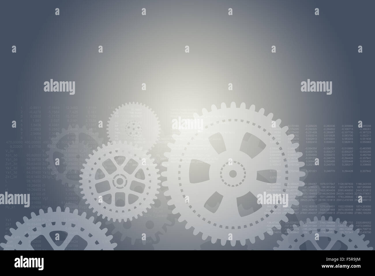 Abstract background with cogs Stock Photo - Alamy
