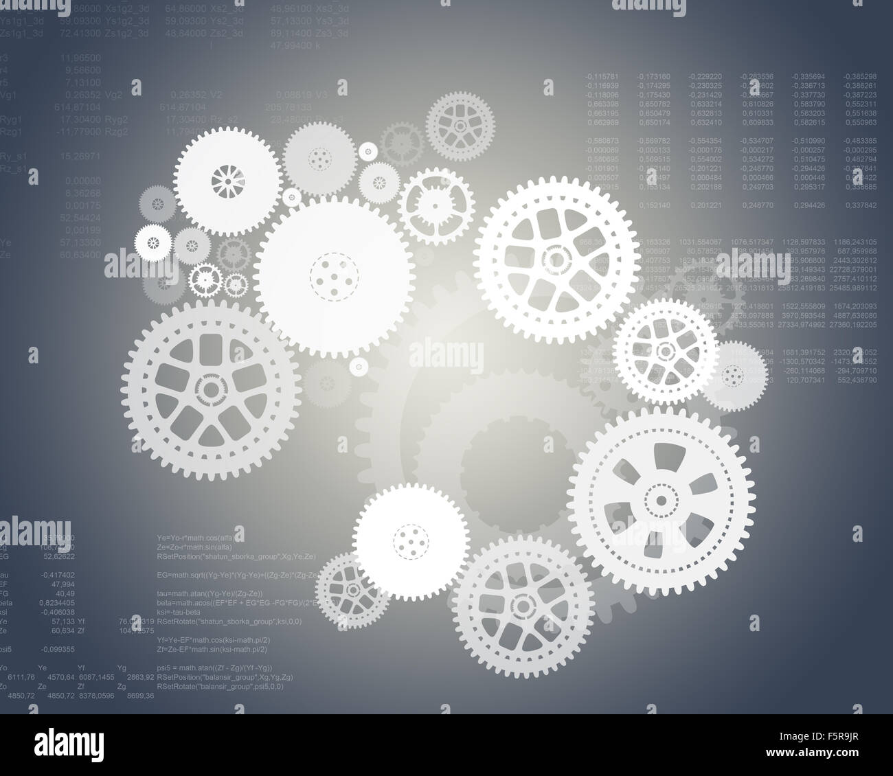 Cogs gears and bearing hi-res stock photography and images - Alamy
