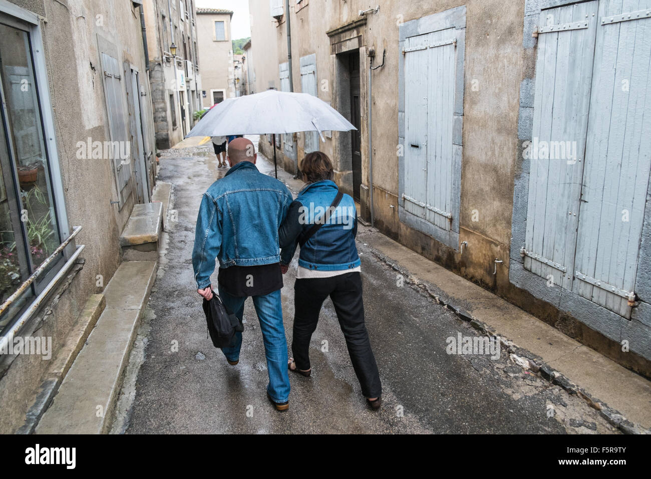 Raining in lagrasse hi-res stock photography and images - Alamy
