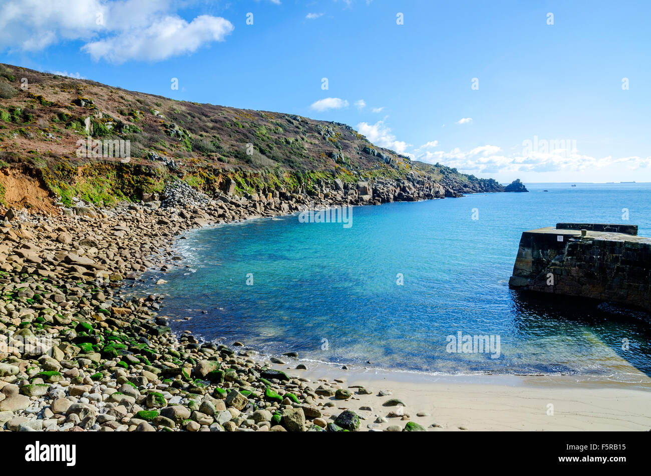 Lamorna Cove in Cornwall, UK Stock Photo - Alamy
