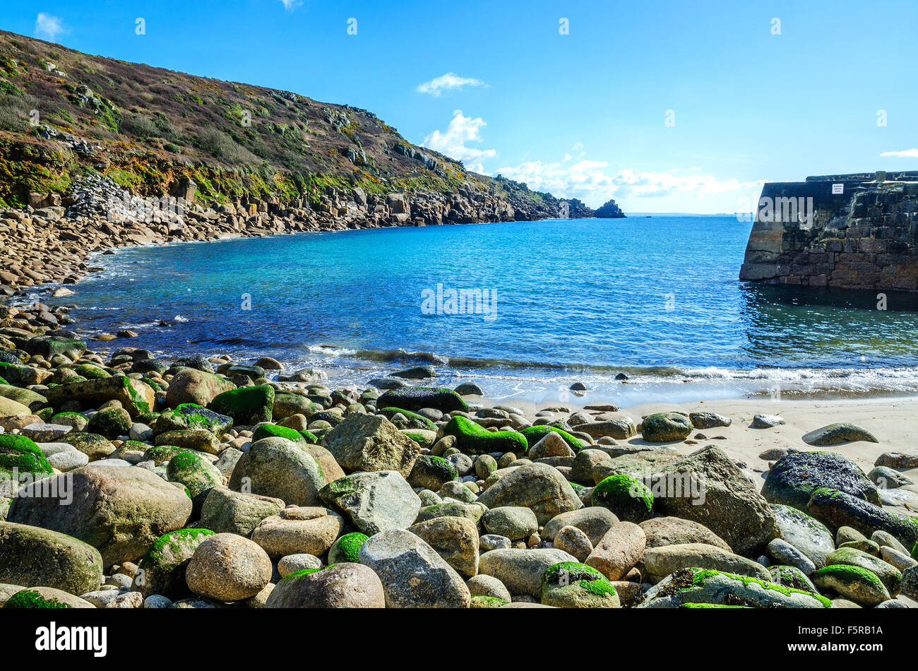 Lamorna Cove in Cornwall, UK Stock Photo - Alamy