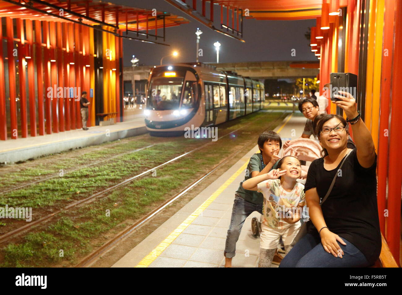 Light rail system hi-res stock photography and images - Alamy