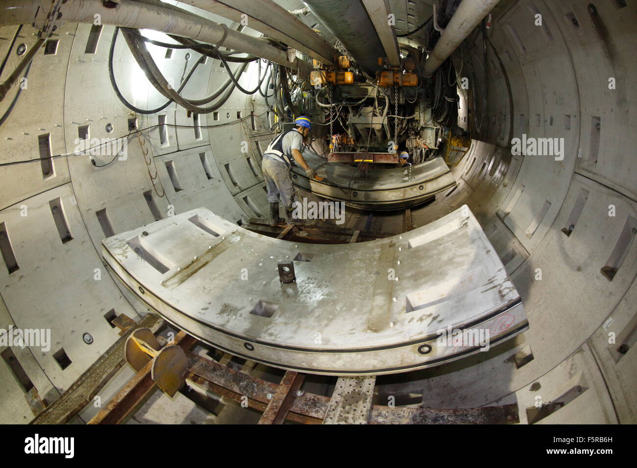 Tbm tunnel construction hi-res stock photography and images - Alamy