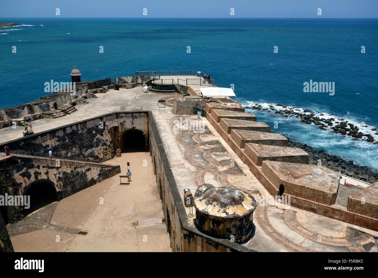 El Morro Fort, San Juan, Puerto Rico, Caribbean Stock Photo - Alamy
