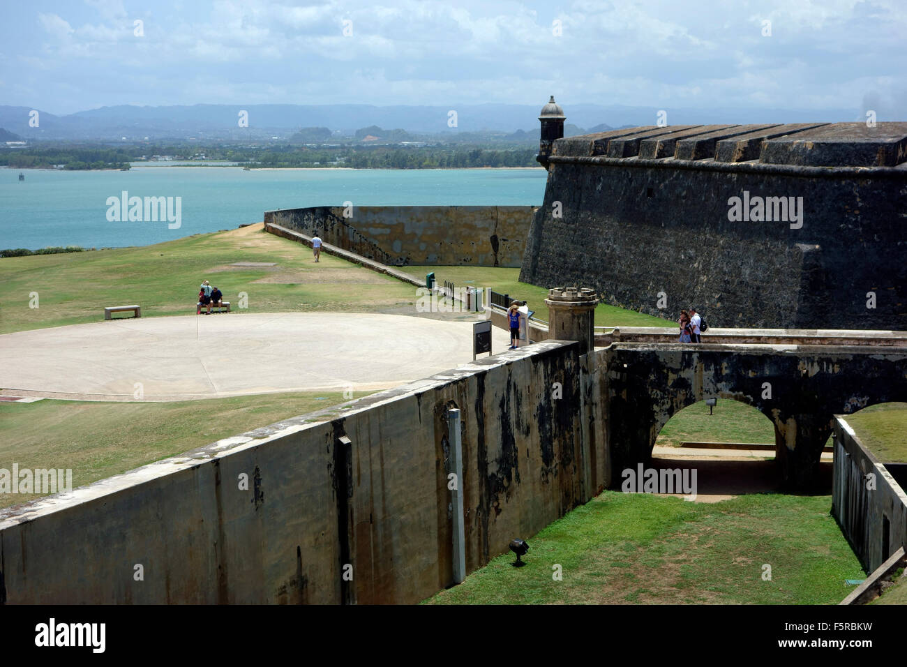 El Morro Fort, San Juan, Puerto Rico, Caribbean Stock Photo - Alamy
