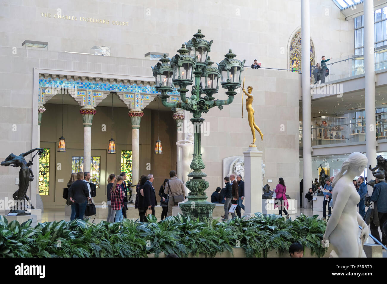 American Wing, The Metropolitan Museum of Art, NYC Stock Photo - Alamy
