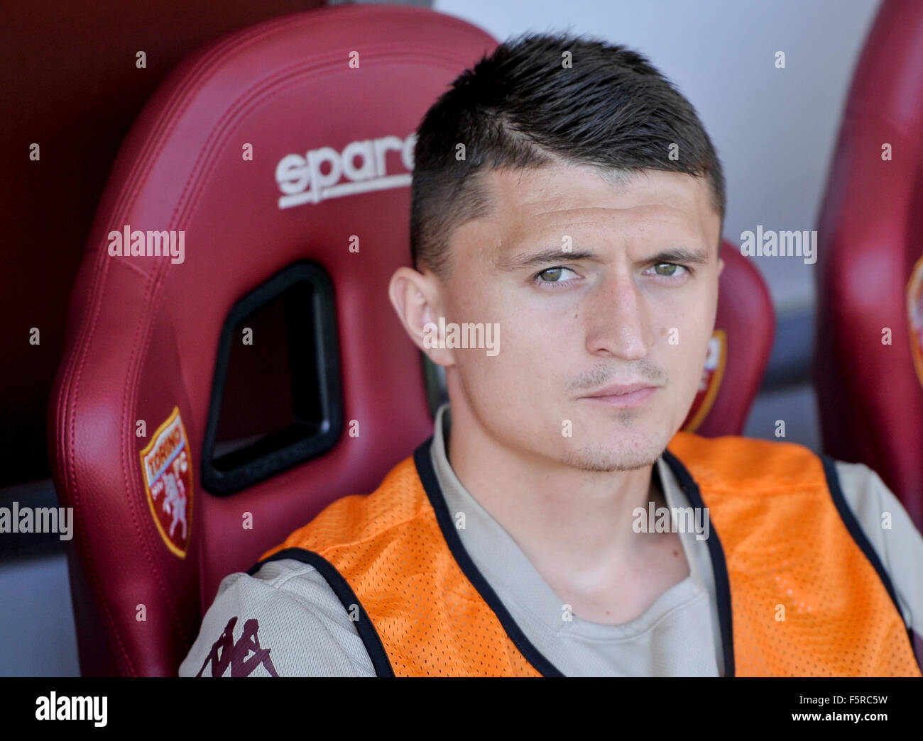 Turin, Italy. 08th Nov, 2015. Vasyl Pryima during the Serie A match ...