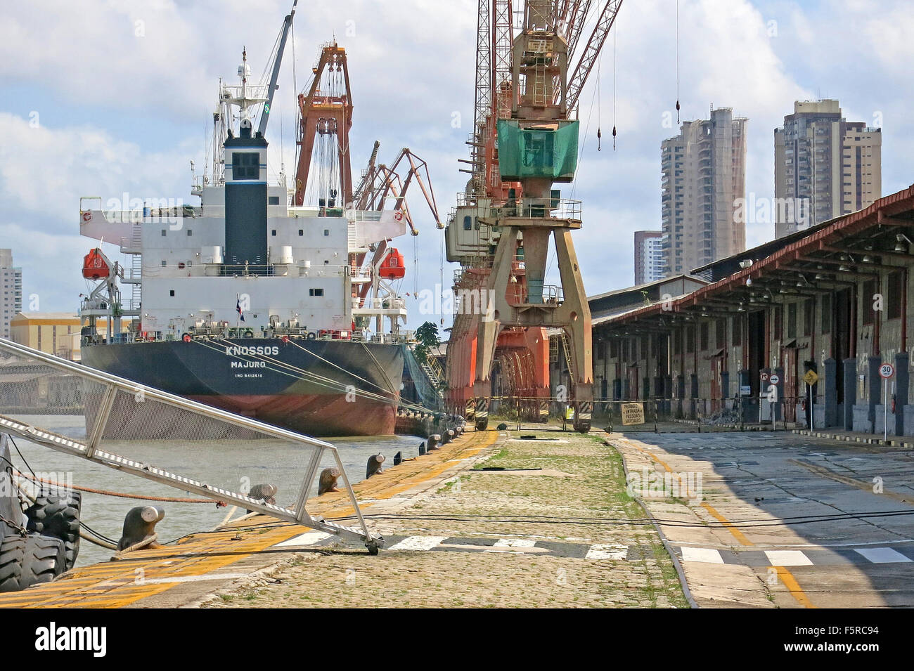 ship in harbor Belem Para Brazil Stock Photo - Alamy